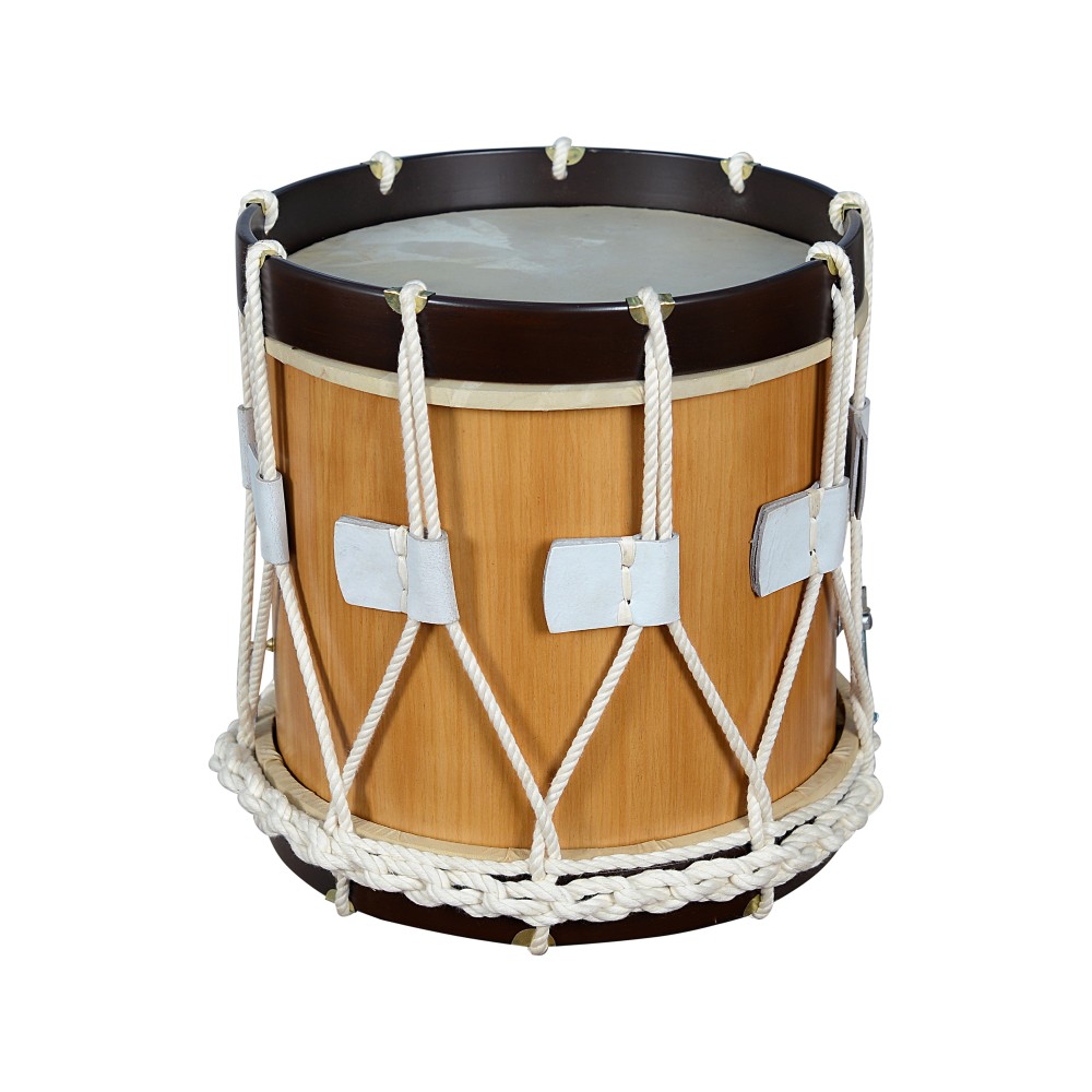 Victorian-Era British Colonial Field Rope Drum 14x12